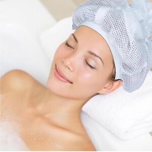 Hair | Plopping Cap Drying Curly Hair Drawstring Bonnet Net | Poshmark